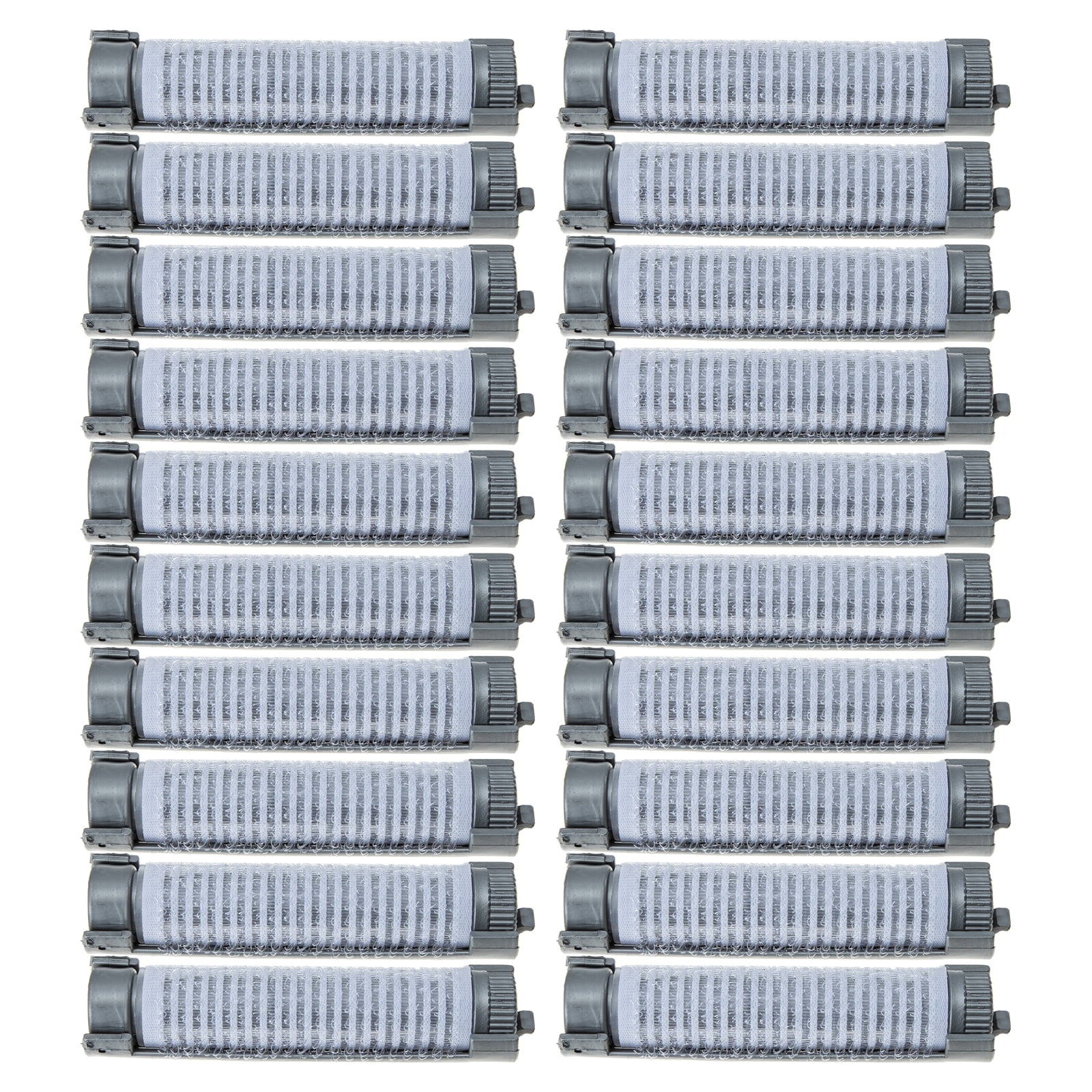 Hair Root Perm Self Holding Roller 20 Pcs Curler Plastic Nylon Wool Pin ...
