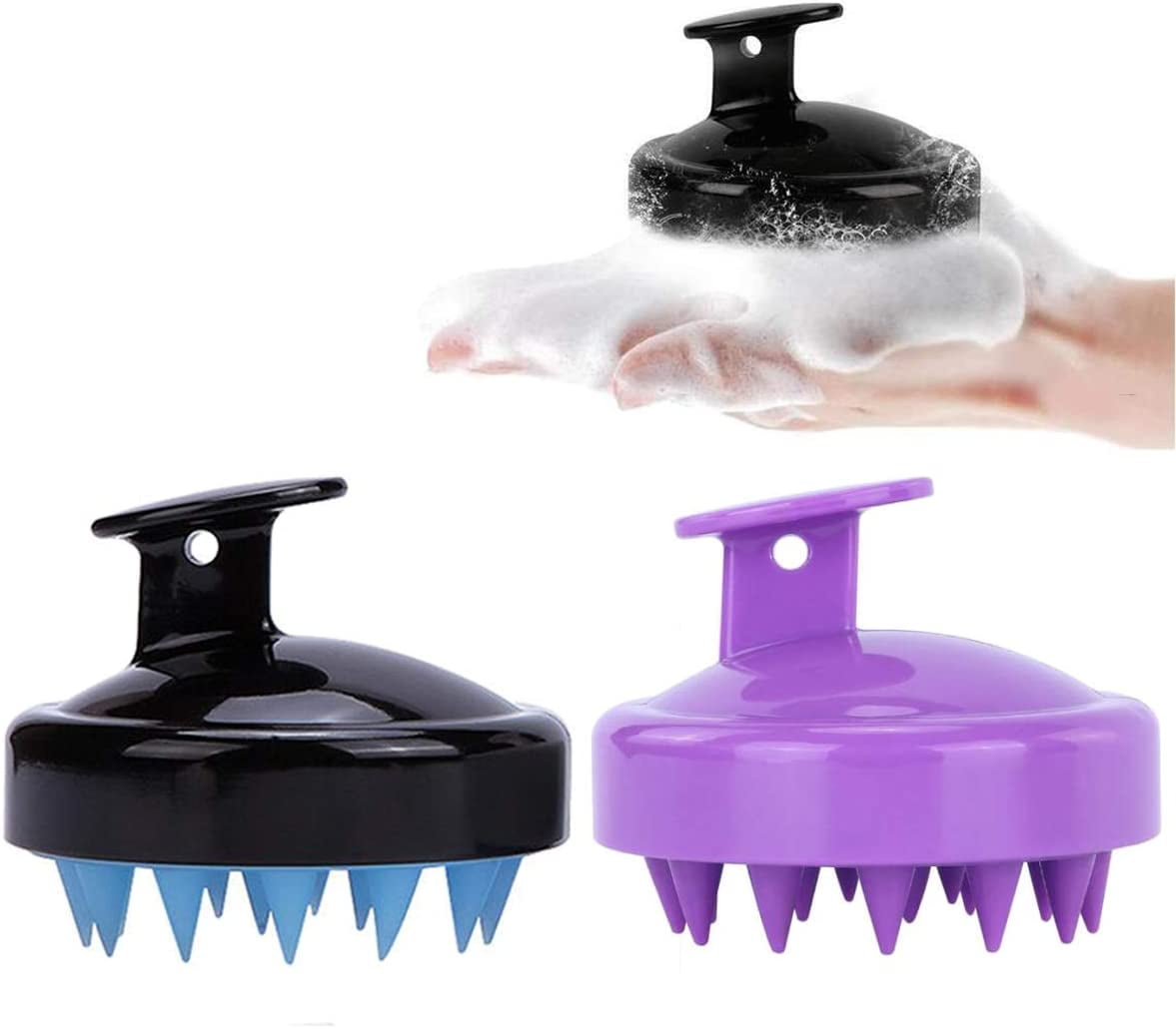 Hair Scalp Massager Shampoo Brush, Hair Scalp Exfoliating Brush ...