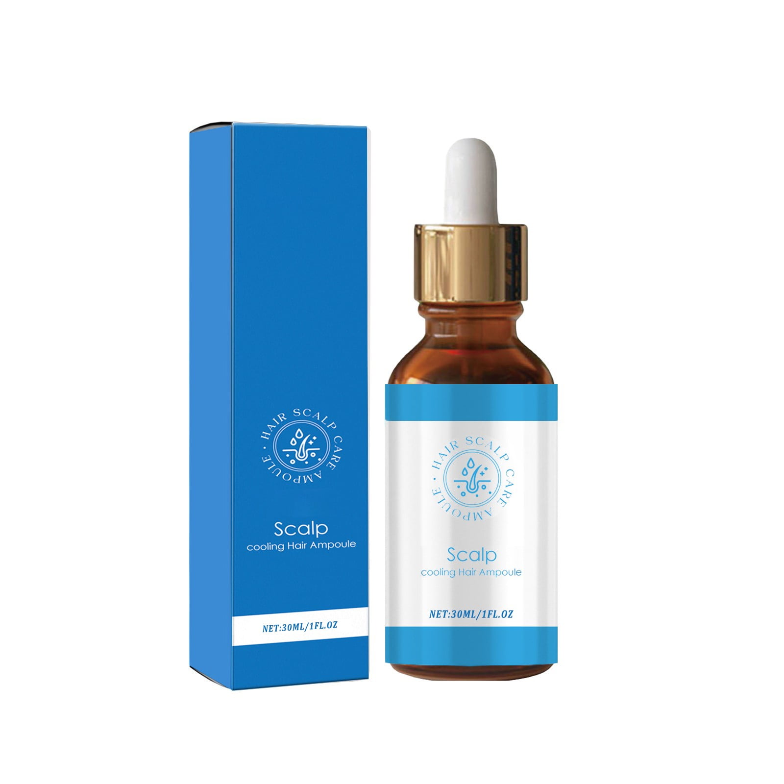 Hair Serum Roller for Hair Growth Herbal Rolling Ball Massage Hair ...