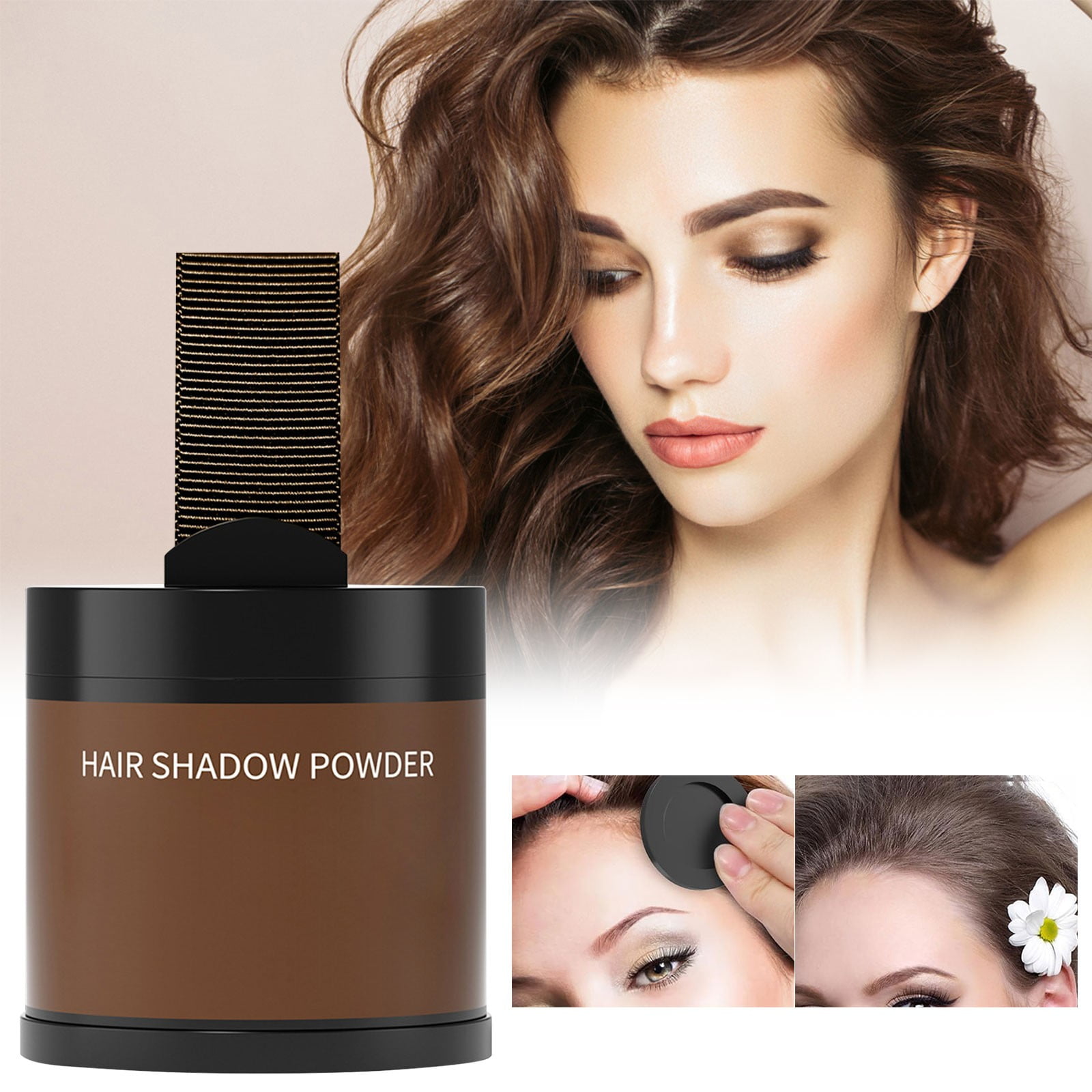 Hair Shadow Powder - Root Touch Up Powder for Thinning Hair - Hairline ...