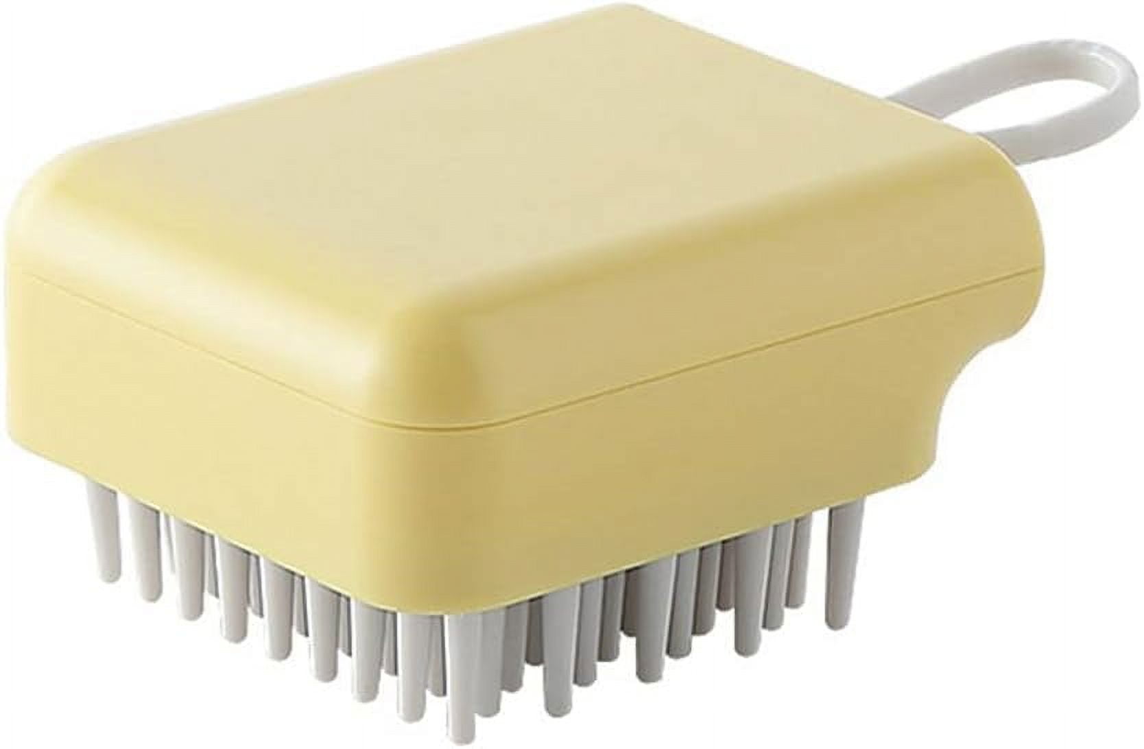 Hair Shampoo Brush Scalp Care Hair Brush with Soft Silicone Scalp ...