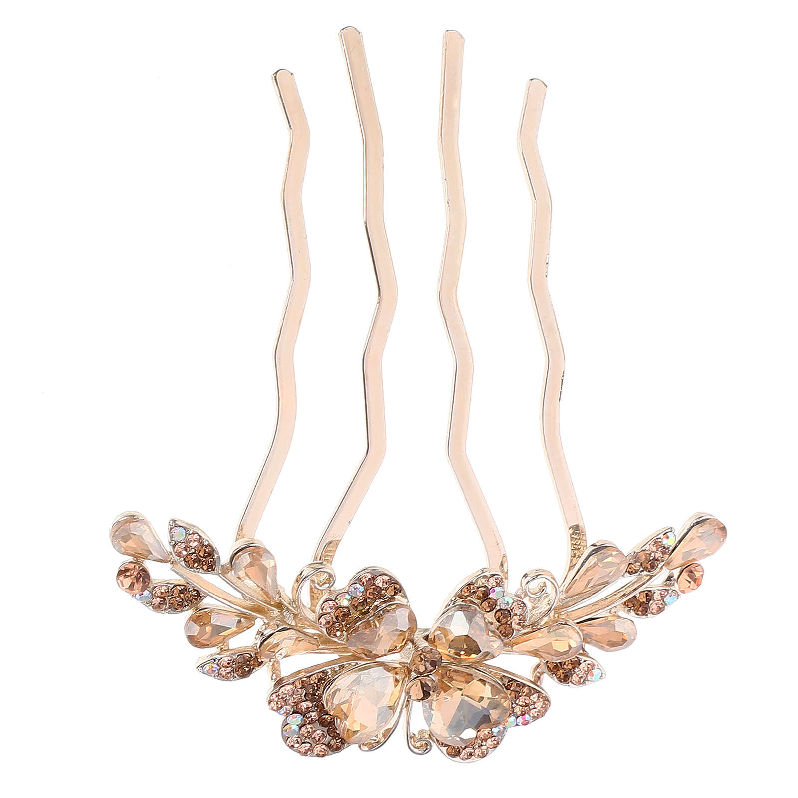 Hair Side Comb Rhinestone Clips for Women Accessories Girls Decorative ...