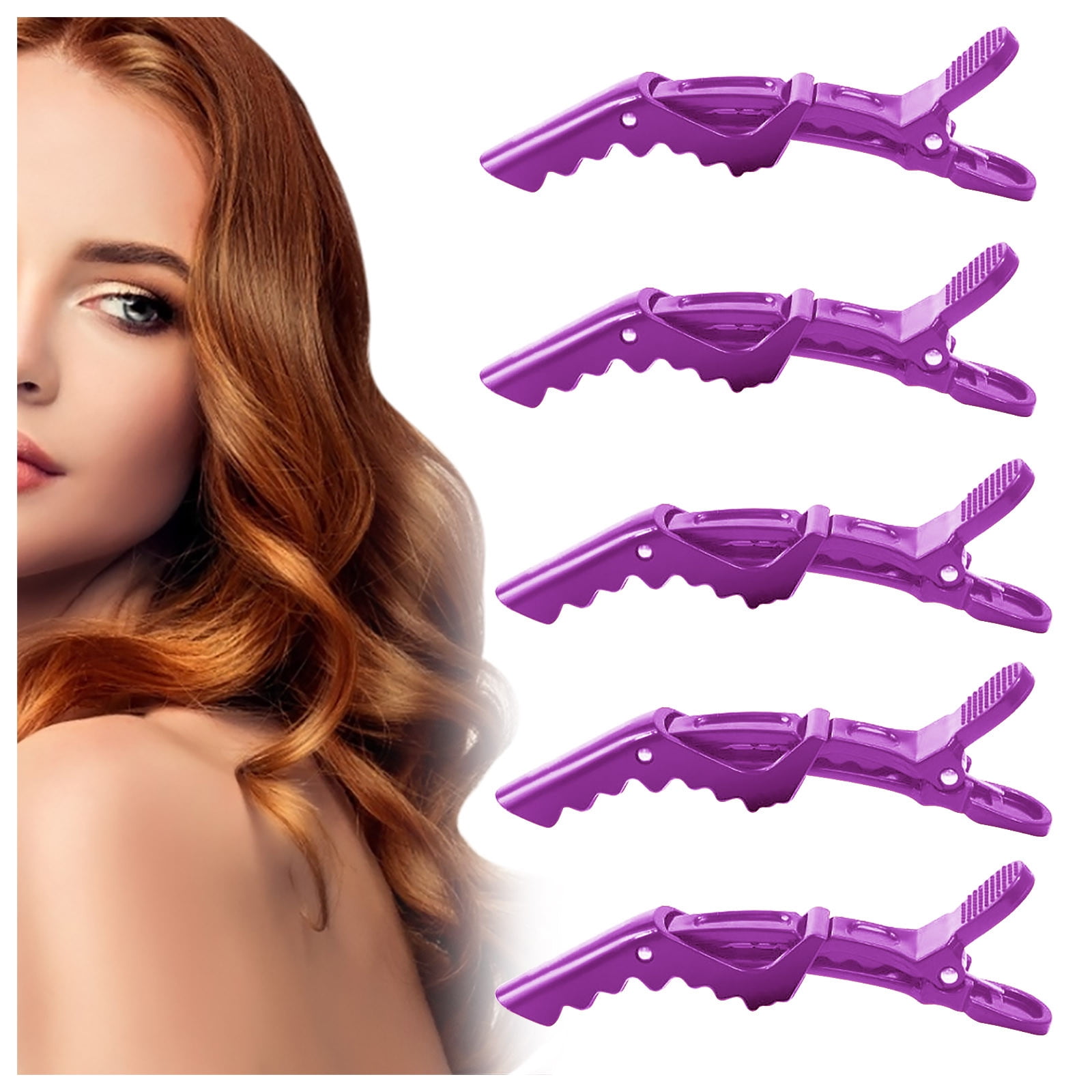 Hair Snap Clips Braiding Hair Flat Hair Clips for Women Color ...