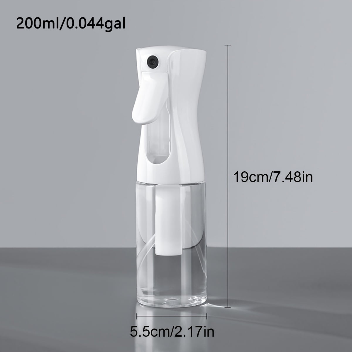 Hair Spray Misting Bottle, 6.8Oz/200ml Refillable Fine Mist Sprayer ...