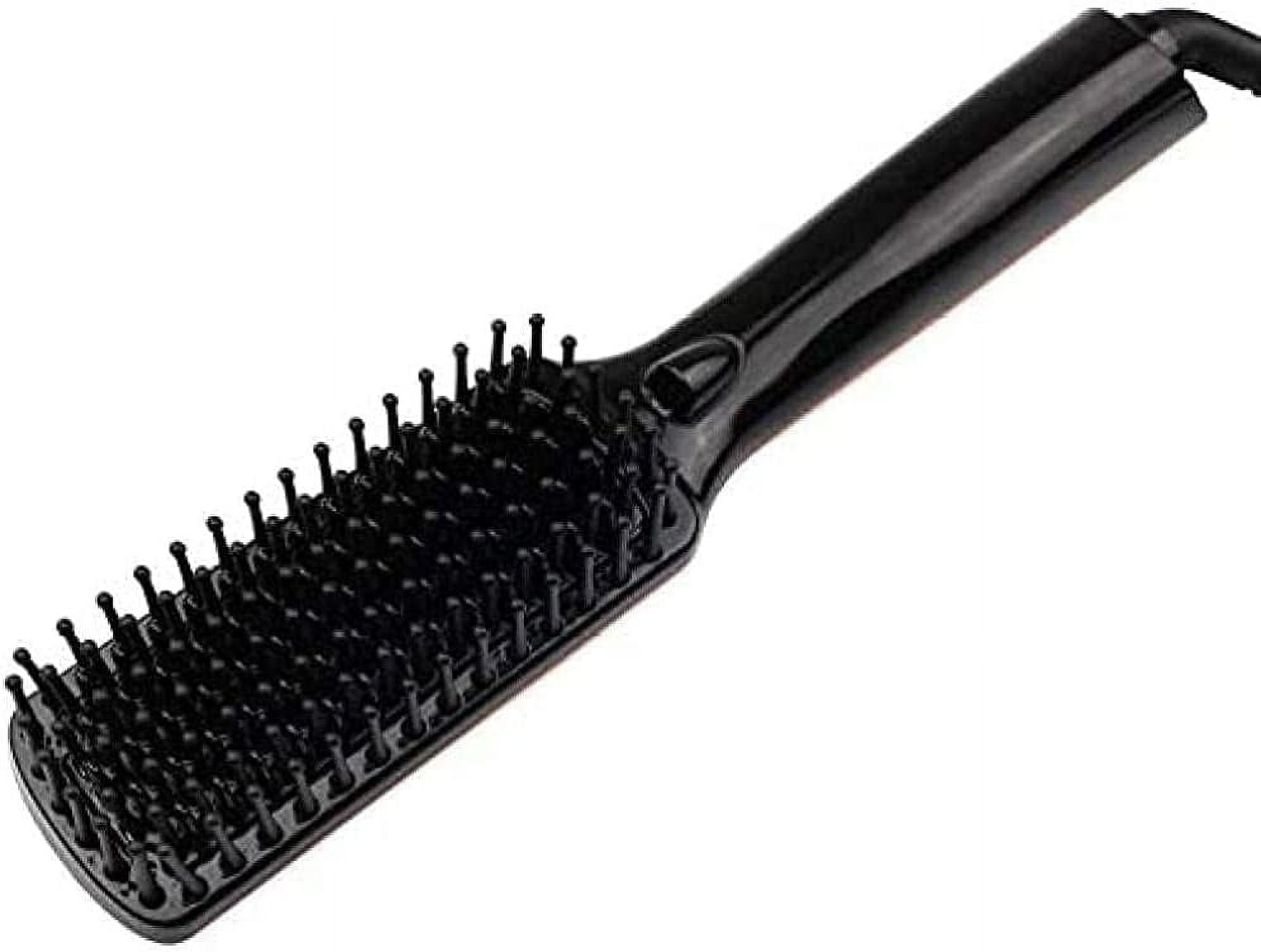 Hair Straightener Brush Comb Hot Hair Beautiful Curlers Curlers Crest ...