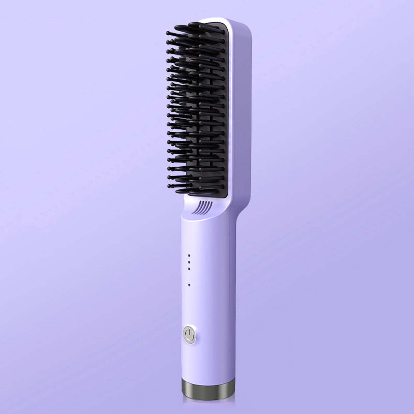Hair Straightener Brush, Ring Hair Straightener Comb Straightening ...