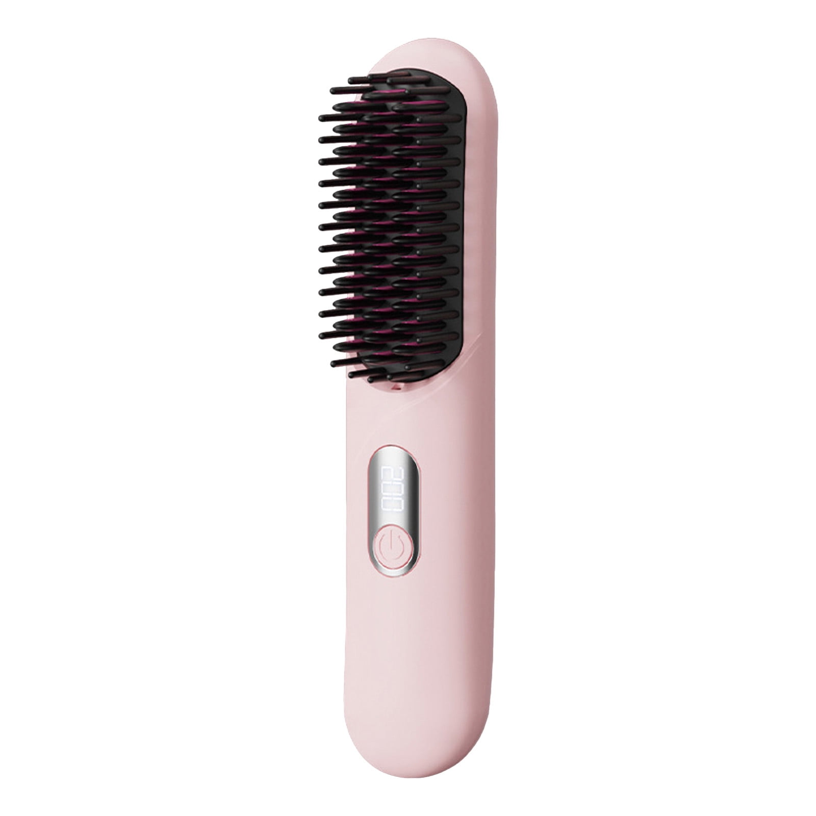 Hair Straightening Brush Frizz Static Eliminator For Smooth Shiny ...