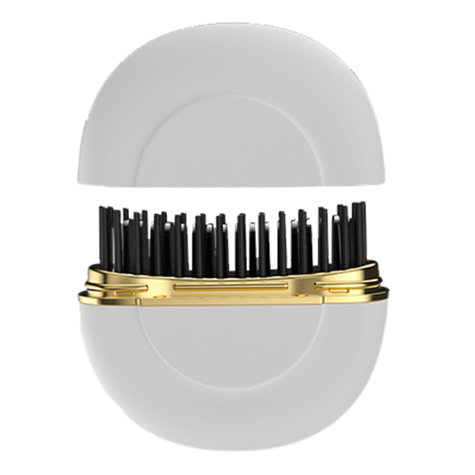Hair Straightening Brush Mini Cordless Hair Straightener Brush Fast ...