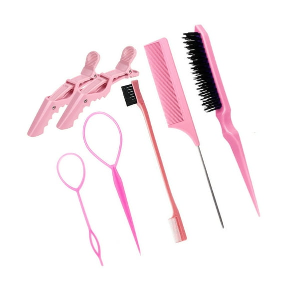 Hair Styling Brush Set Slick Back Hair Brushes,Tail Combs,Edges Brushes ...