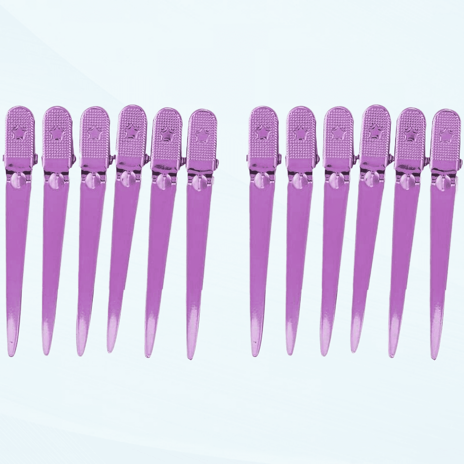 Hair Styling Clips, Steel Duckbill Clips, 12pcs / Box Hair Salon Cuts ...