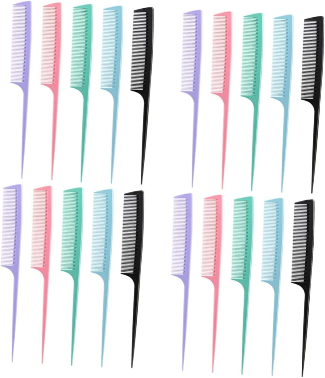 Hair Styling Comb 20 Pcs Barber Shop Hairstyle Combs Daily Use Haircut ...