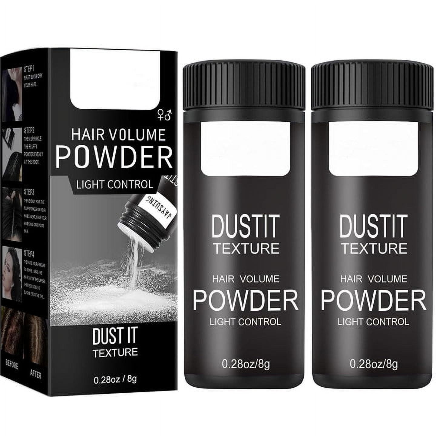 Hair Styling Powder, Unisex Root Hair Volume Powder, Matt Look, Anti ...