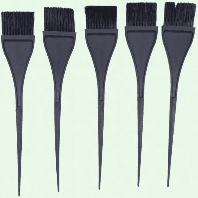 Hair Styling Tools Hair Color Brush Set, Pack of 5 Hair Dye Applicator ...