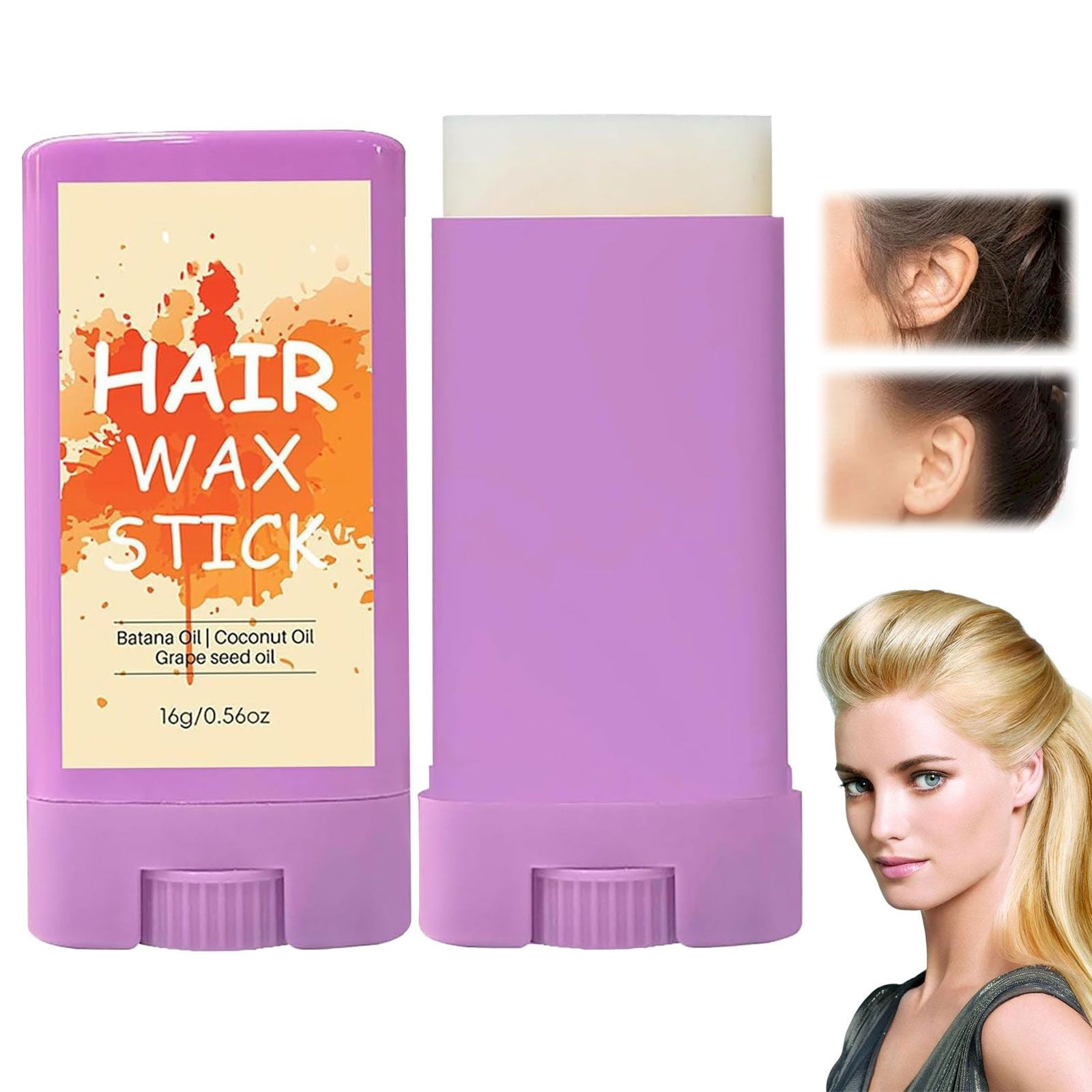 Hair Styling Waxes Hair Care Hair Styling Stick With Grape Seed Oil And Coconut Oil 2025 New ...