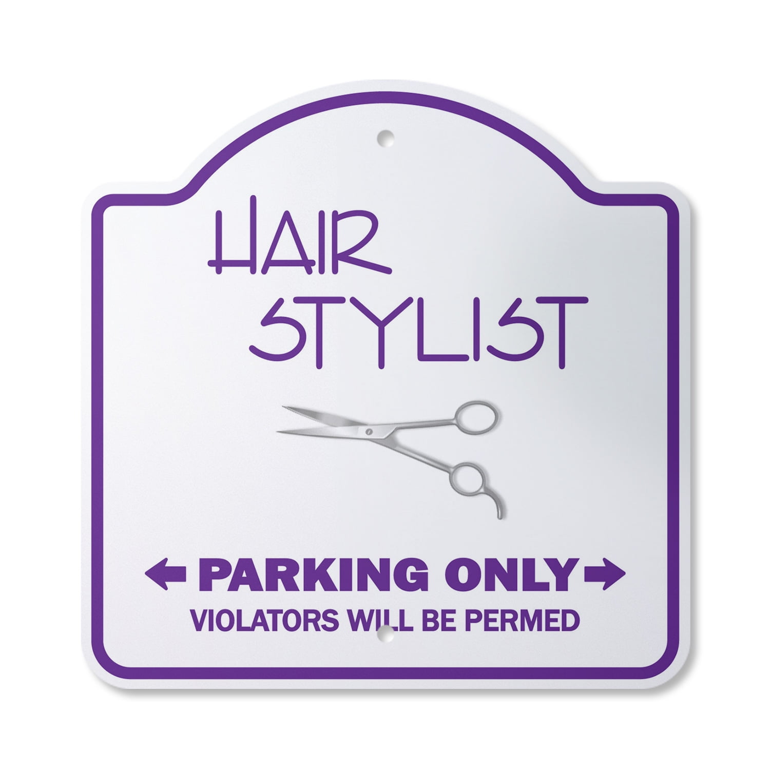 Hair Stylist 10” x 10” Sign | Indoor/Outdoor Plastic | SignMission ...