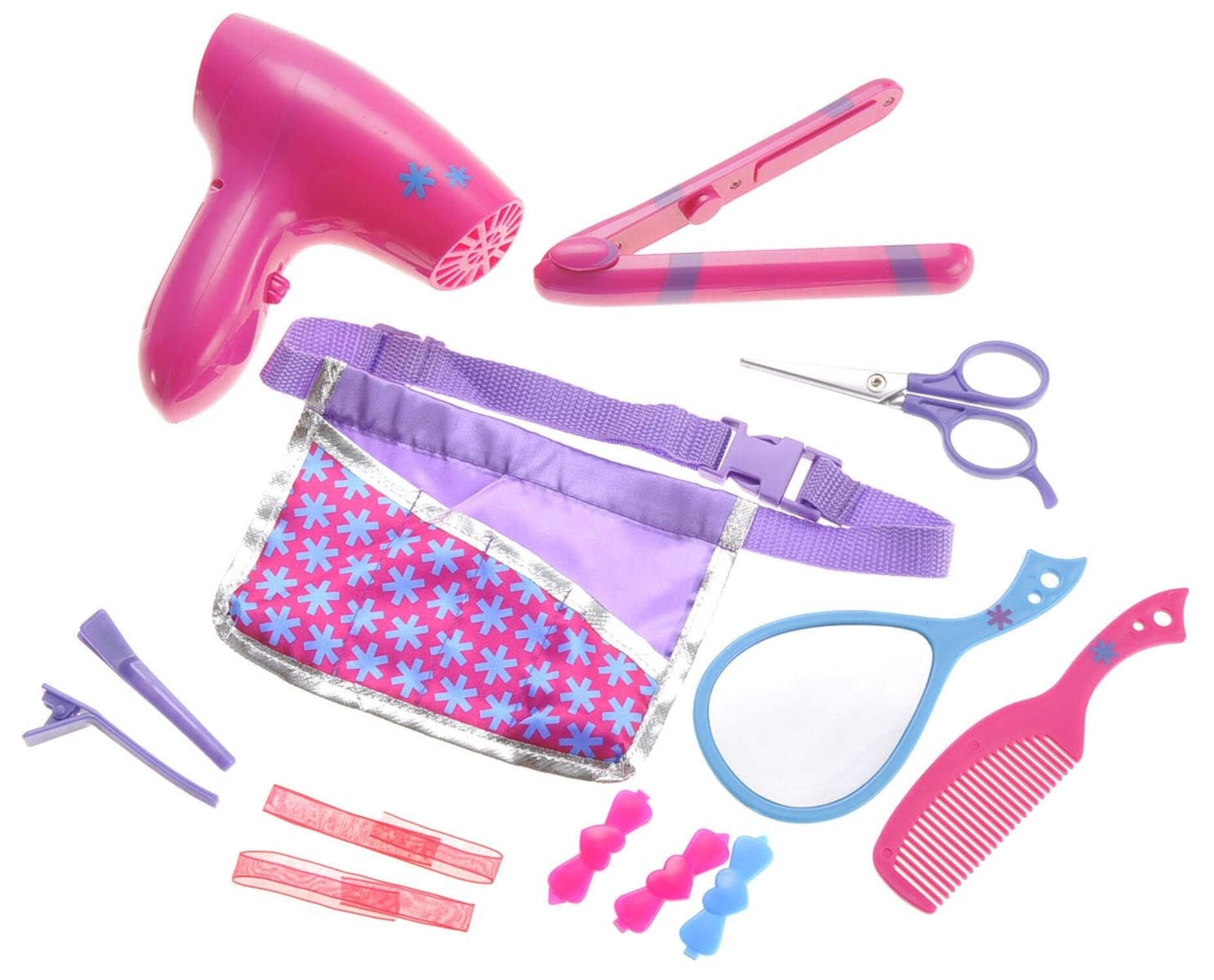 Kids Hairdresser Styling Salon Accessory Toys - Hair Stylist Fashion ...