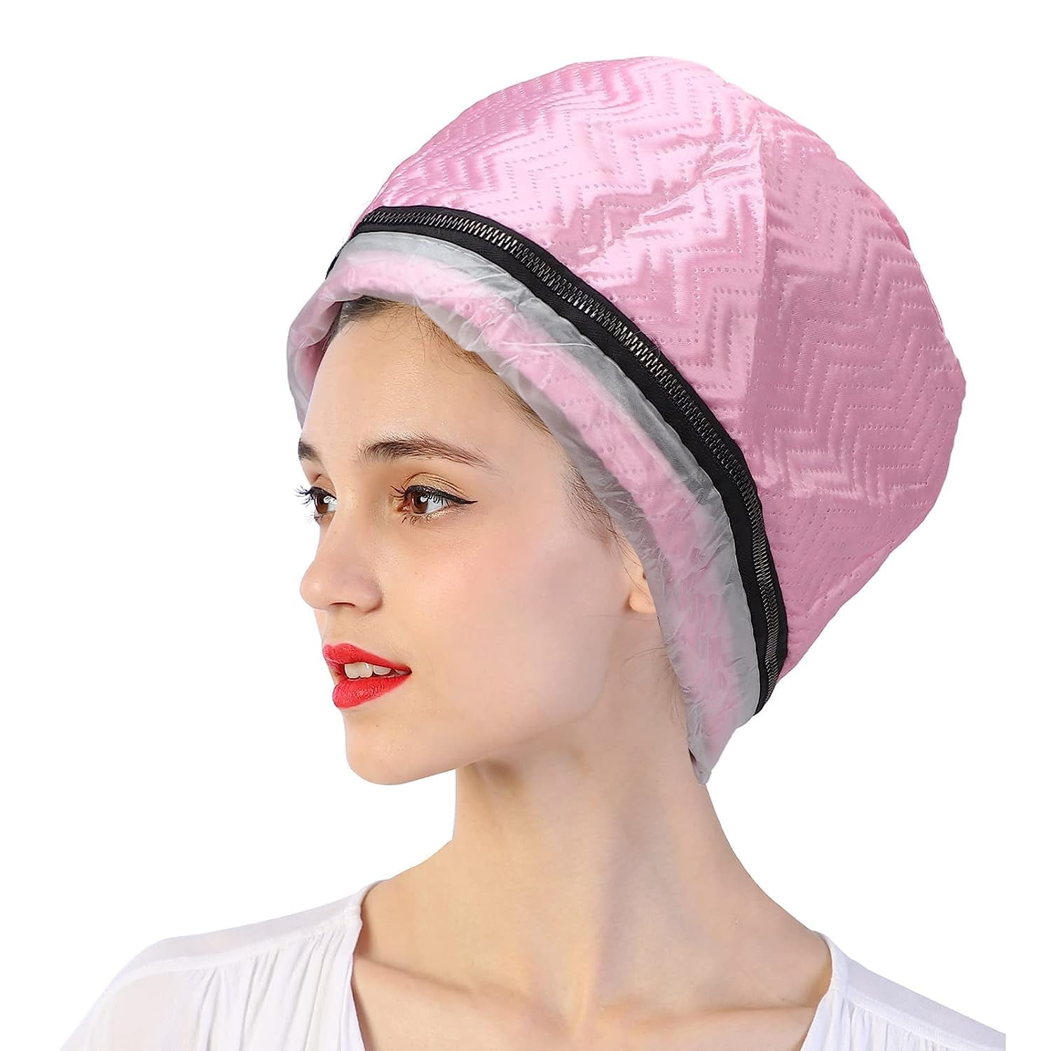Hair Thermal Treatment Cap, Electric Heating Cap Temperature Adjustable ...