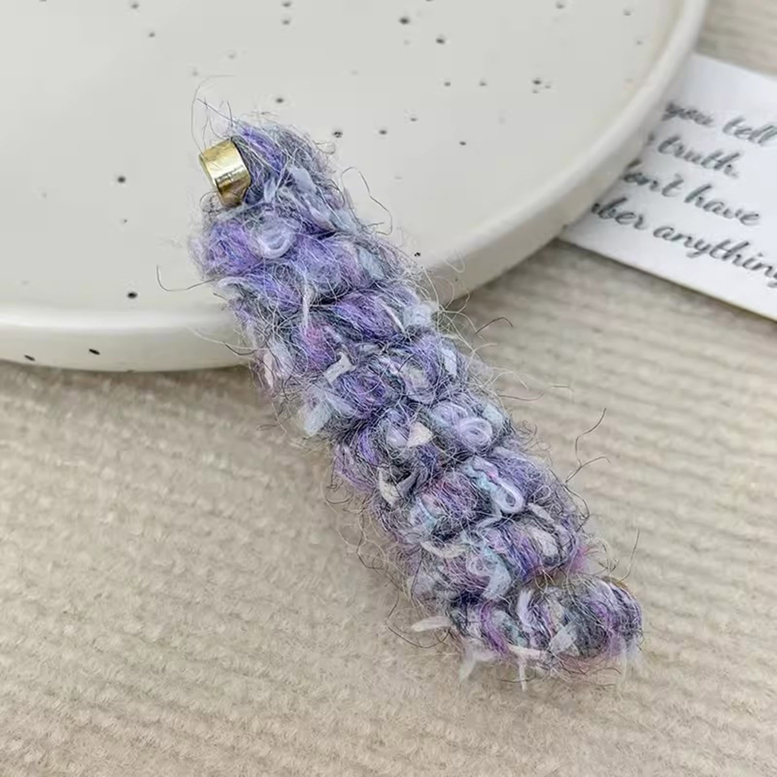 Hair Tie 2Pcs Straight Yarn Telephone Cord Hair Ties with Bowknot ...