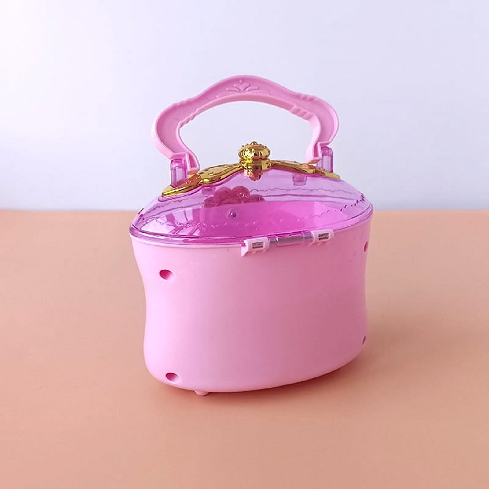 Hair Tie Box Portable Storage Case Hair Decor Box Desktop Hair ...