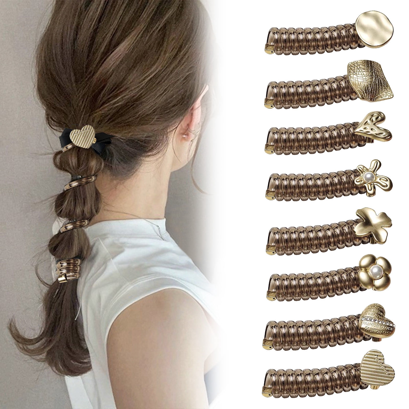 Hair Ties, Ponytail Holders, Hair Weaving Clips, Styling Clips, Hair ...