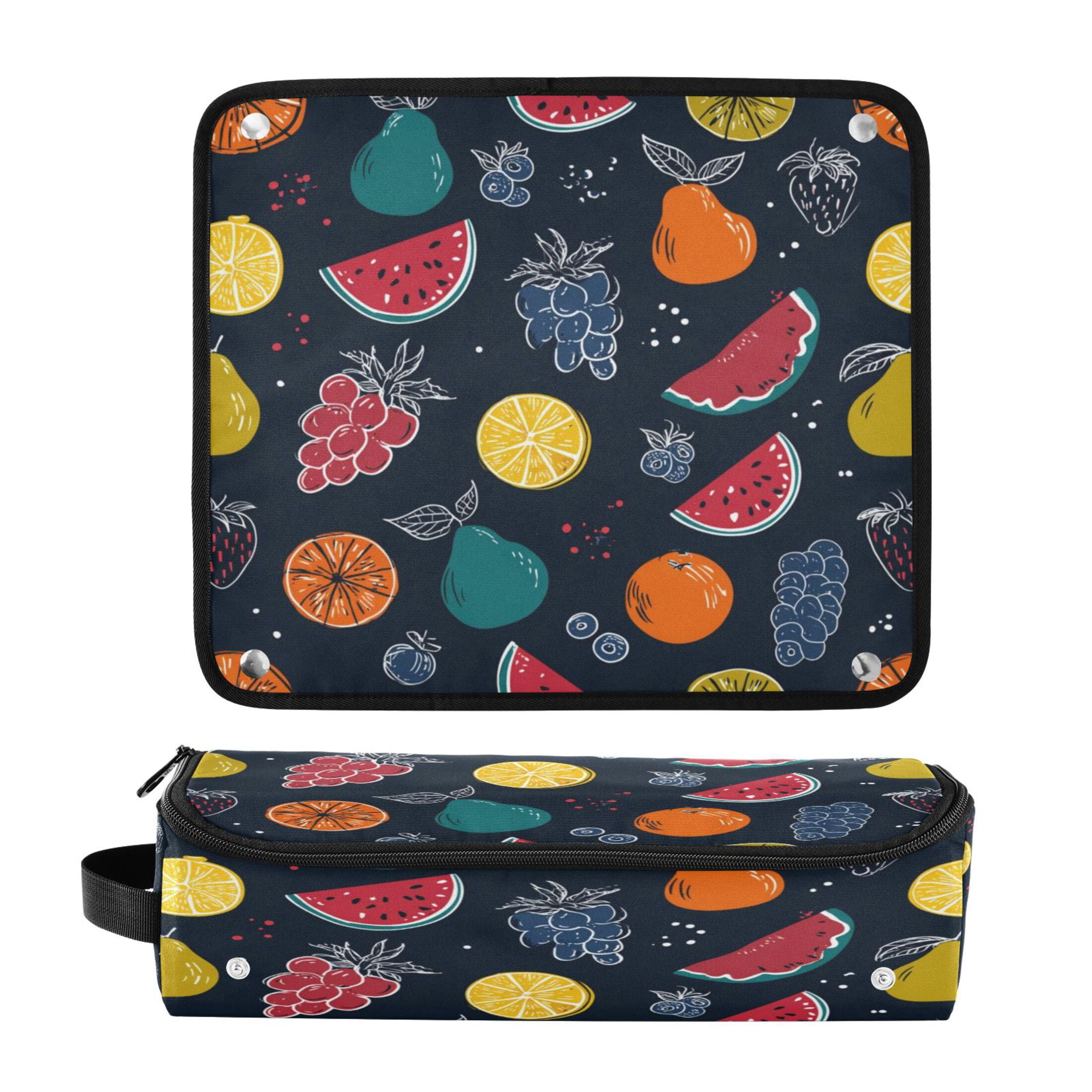 Hair Tool Organizer Bag with Heat Resistant Mat Removable Travel ...