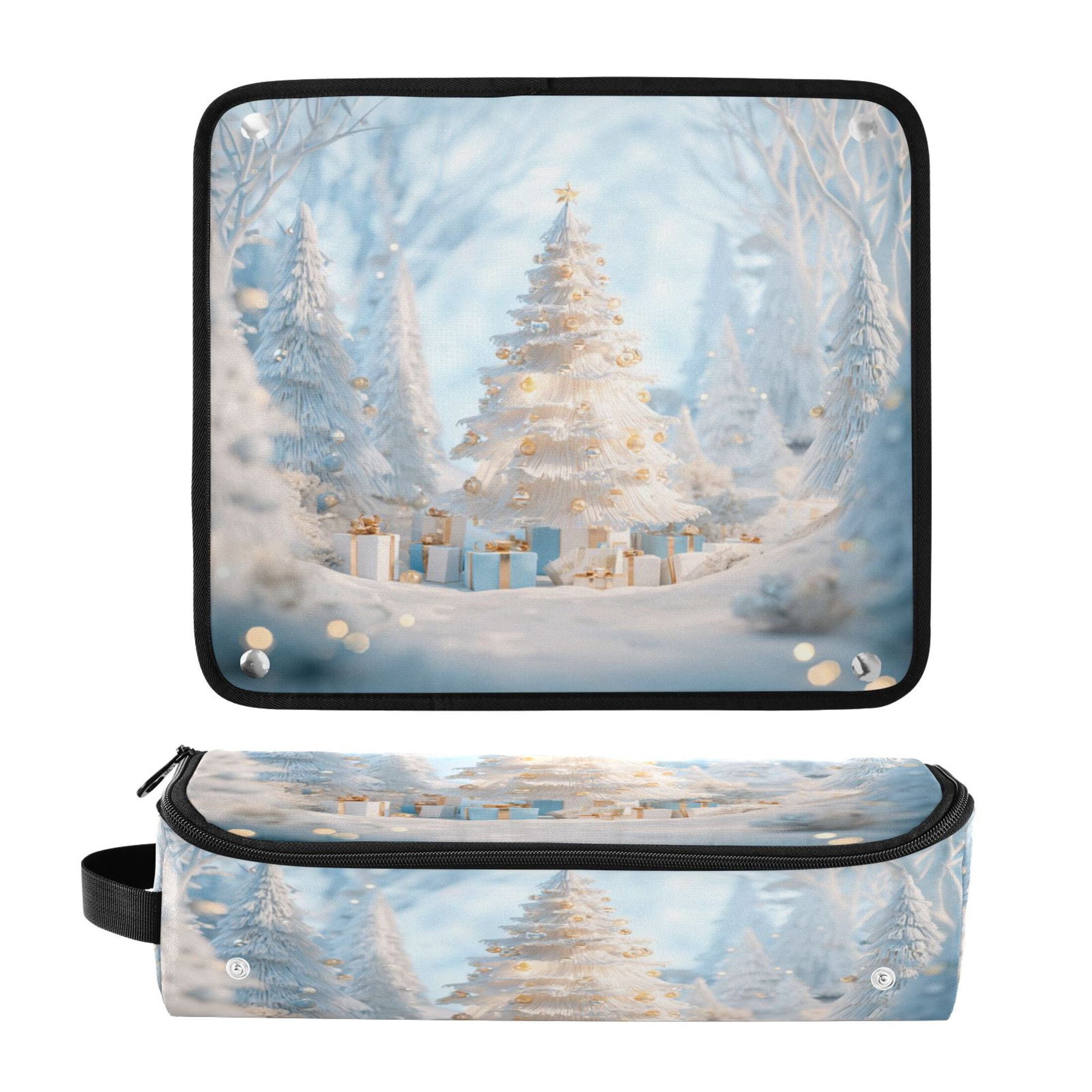 Hair Tool Organizer Bag with Heat Resistant Mat Removable Travel ...
