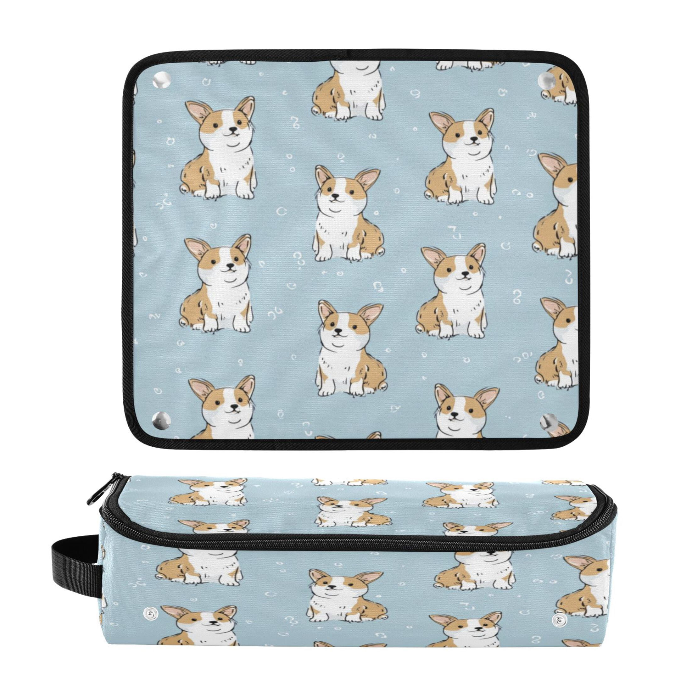 Hair Tool Organizer Bag with Heat Resistant Mat Removable Travel ...