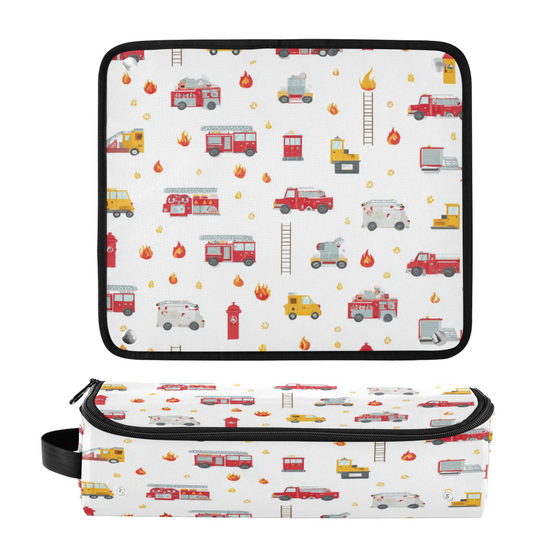 Hair Tool Organizer Bag with Heat Resistant Mat Removable Travel ...