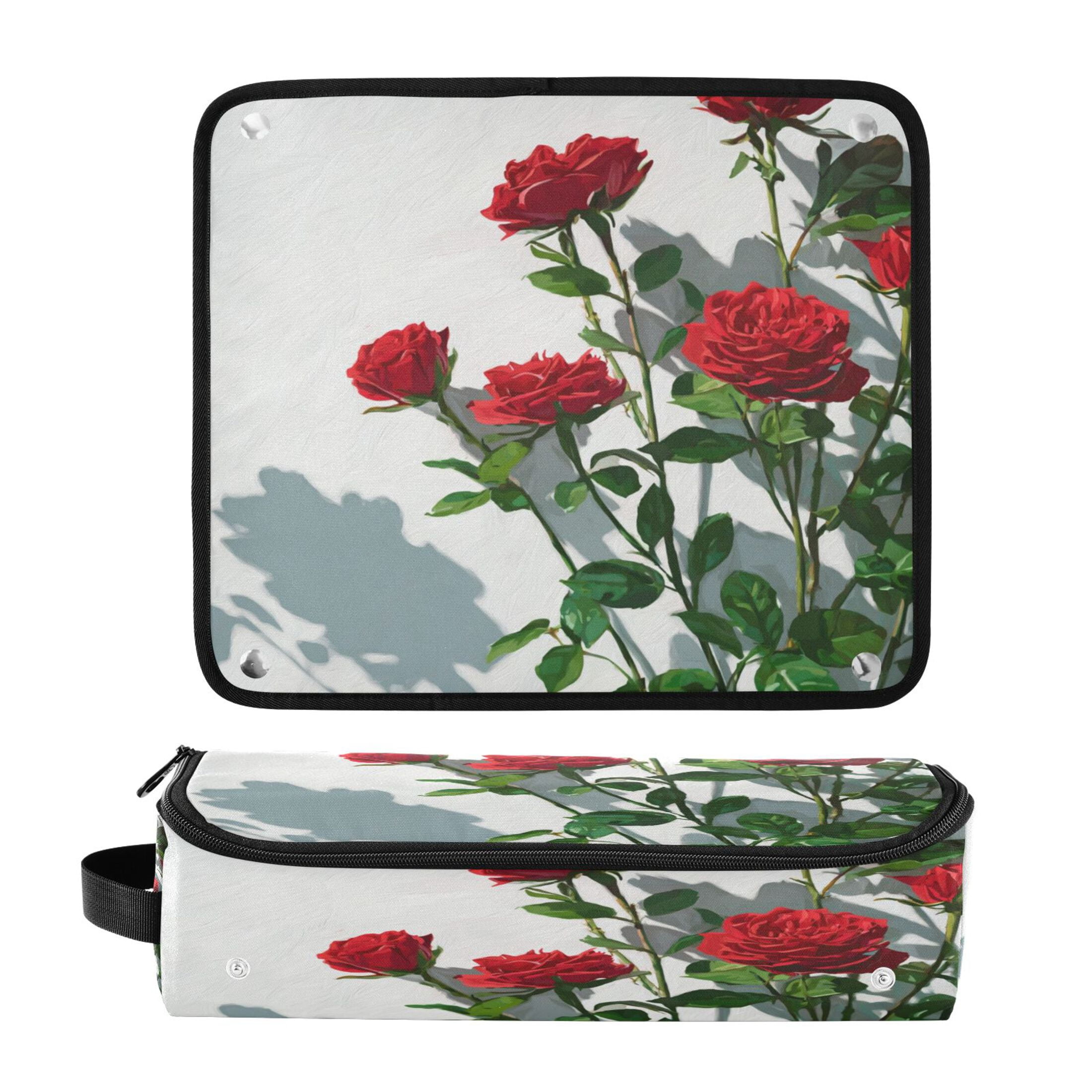 Hair Tool Organizer Bag with Heat Resistant Mat Removable Travel ...