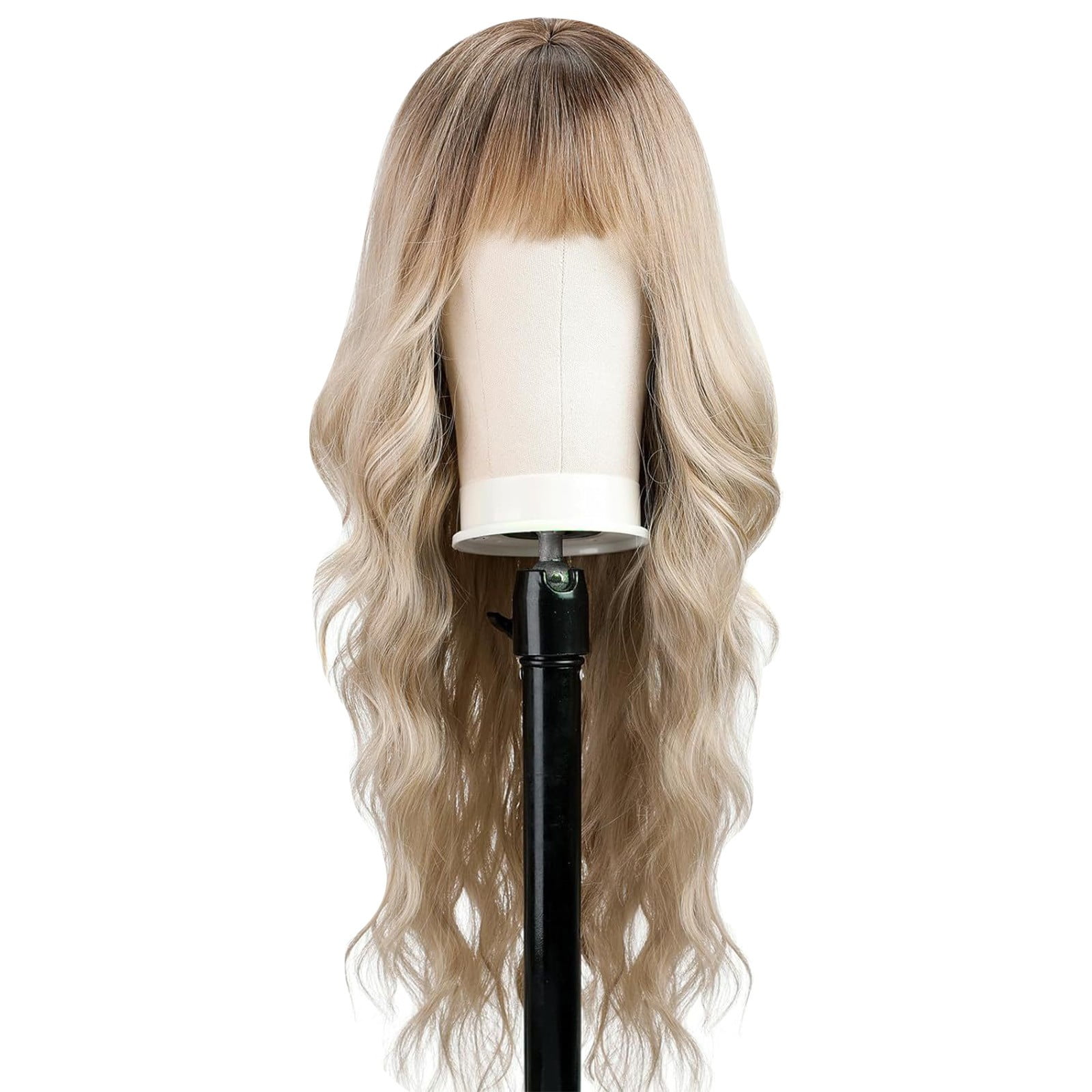 Hair Tracks Women'S Change Long Curly Hair Fiber Headgear Water Shape ...