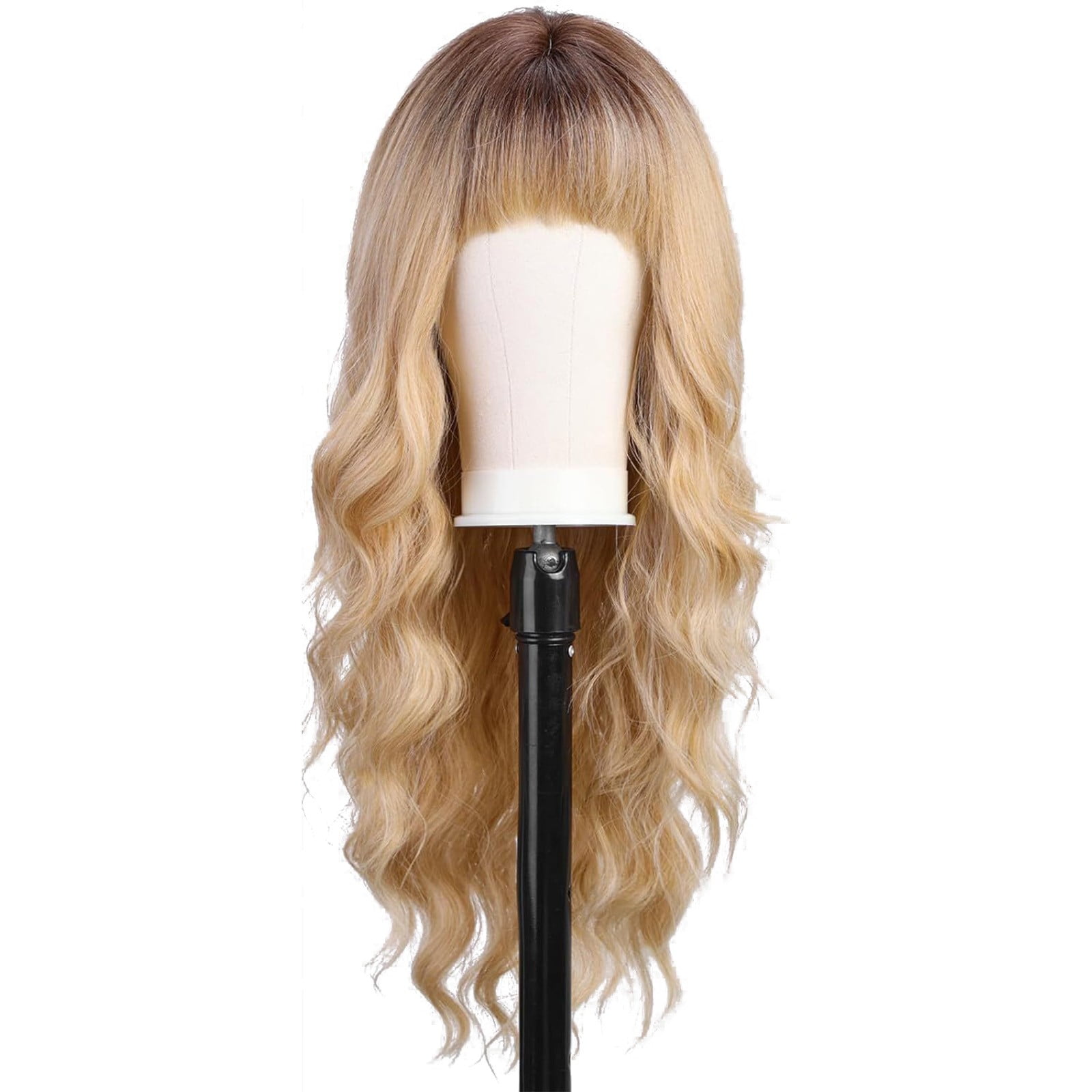 Hair Tracks Women'S Change Long Curly Hair Fiber Headgear Water Shape ...