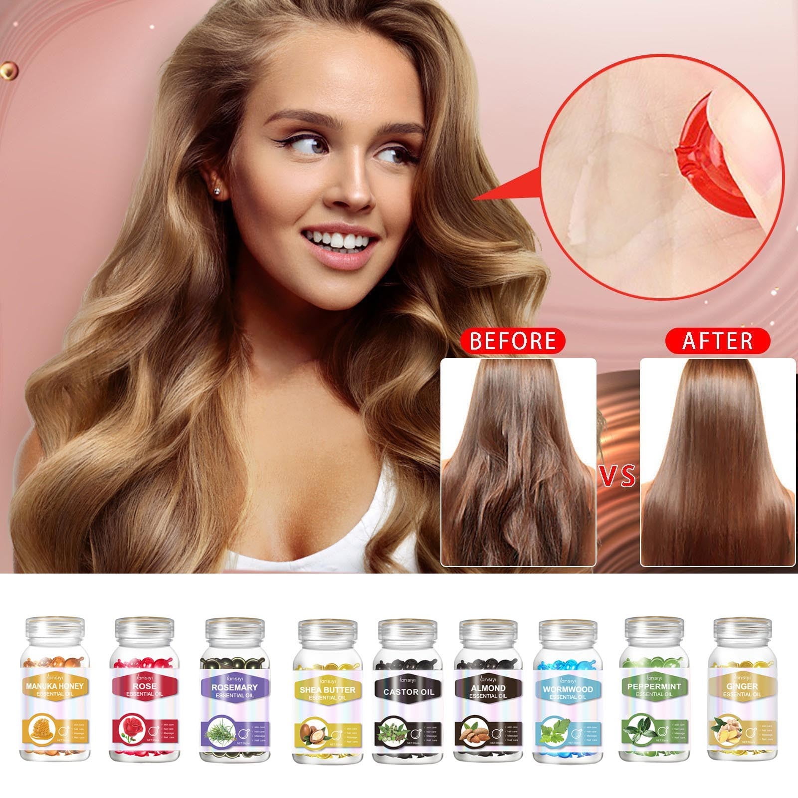Hair Treatment Oil, Split End Repair, Keratin Moisturizer, Dry/Damaged ... Hair Treatment Oil, Split End Repair, Keratin Moisturizer, Dry/Damaged ...