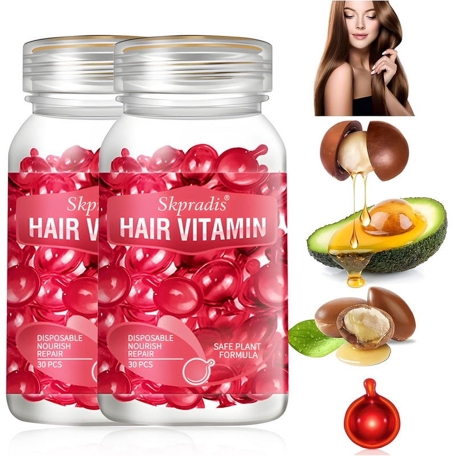 Hair Treatment Serum Oil Capsules - Conditioning Repair & Moisturizing ...