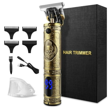Kemei 2299 Home Haircut Kit: Cordless Barber Trimmer, Zero Gapped, Professional Electric Cutting ...