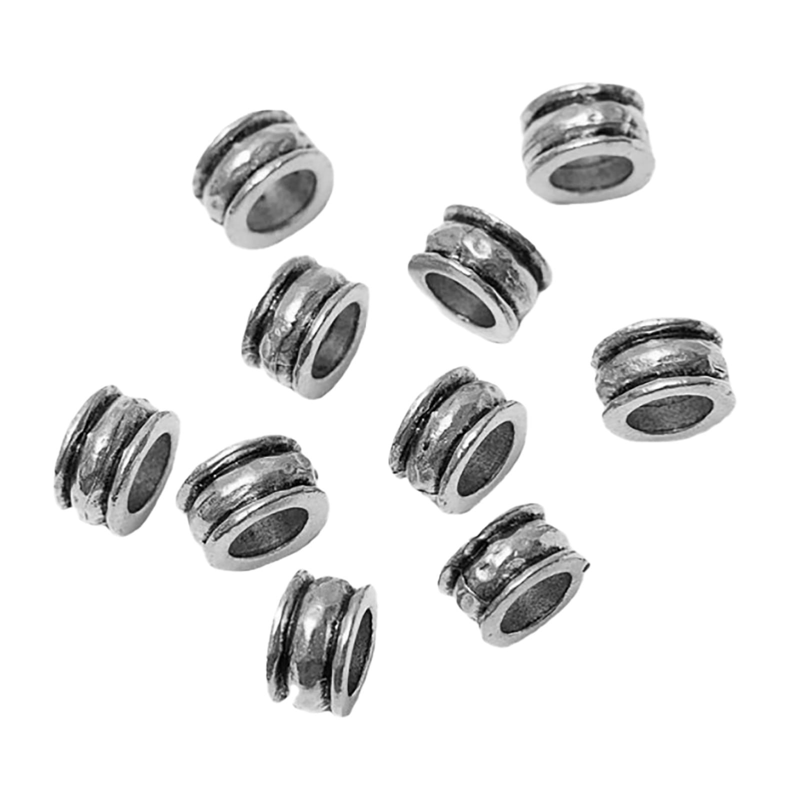 Hair Tube Beads Mini Hair Braiding Beads for Beards for Braids for ...