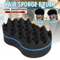 Hair Twist Sponge Brush Two Sides Dread Dreading Wave Twisting Foam ...