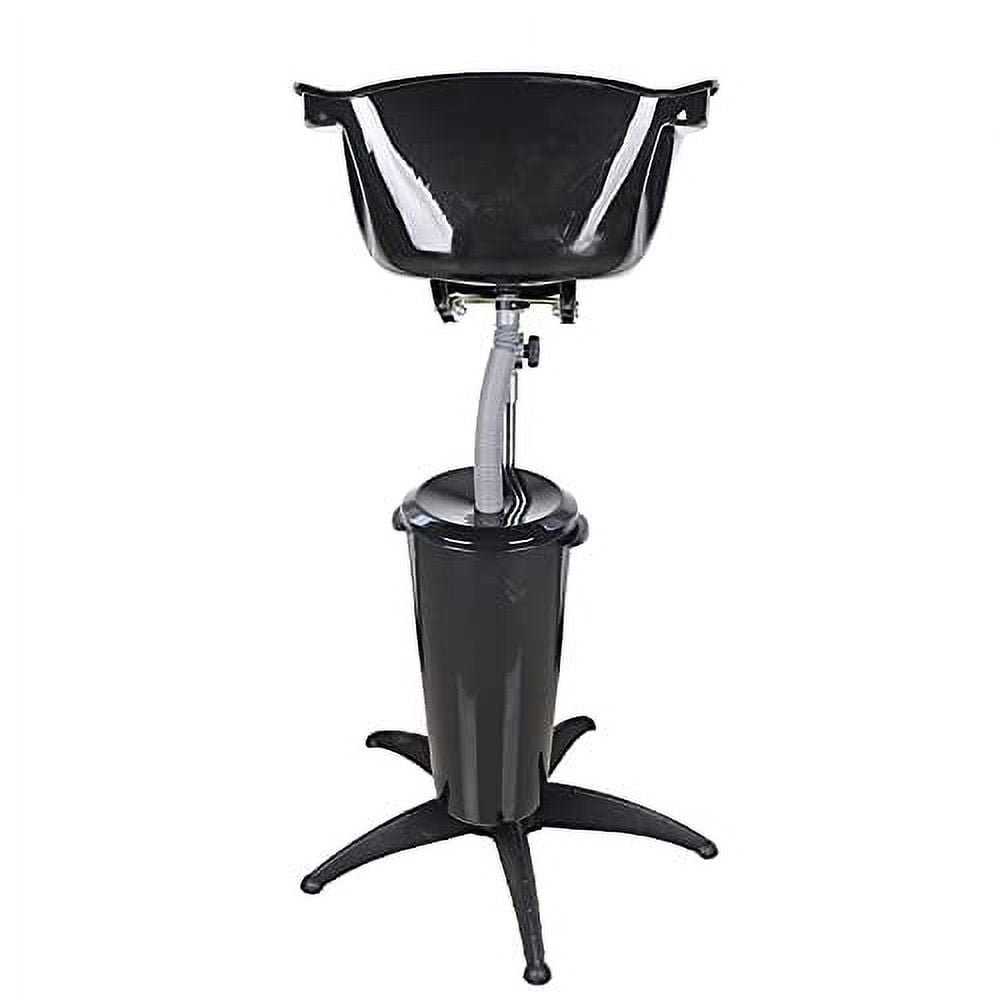 Hair-Washing Water Basin Kit, 180° Adjustable Angle Shampoo Bowl Salon ...