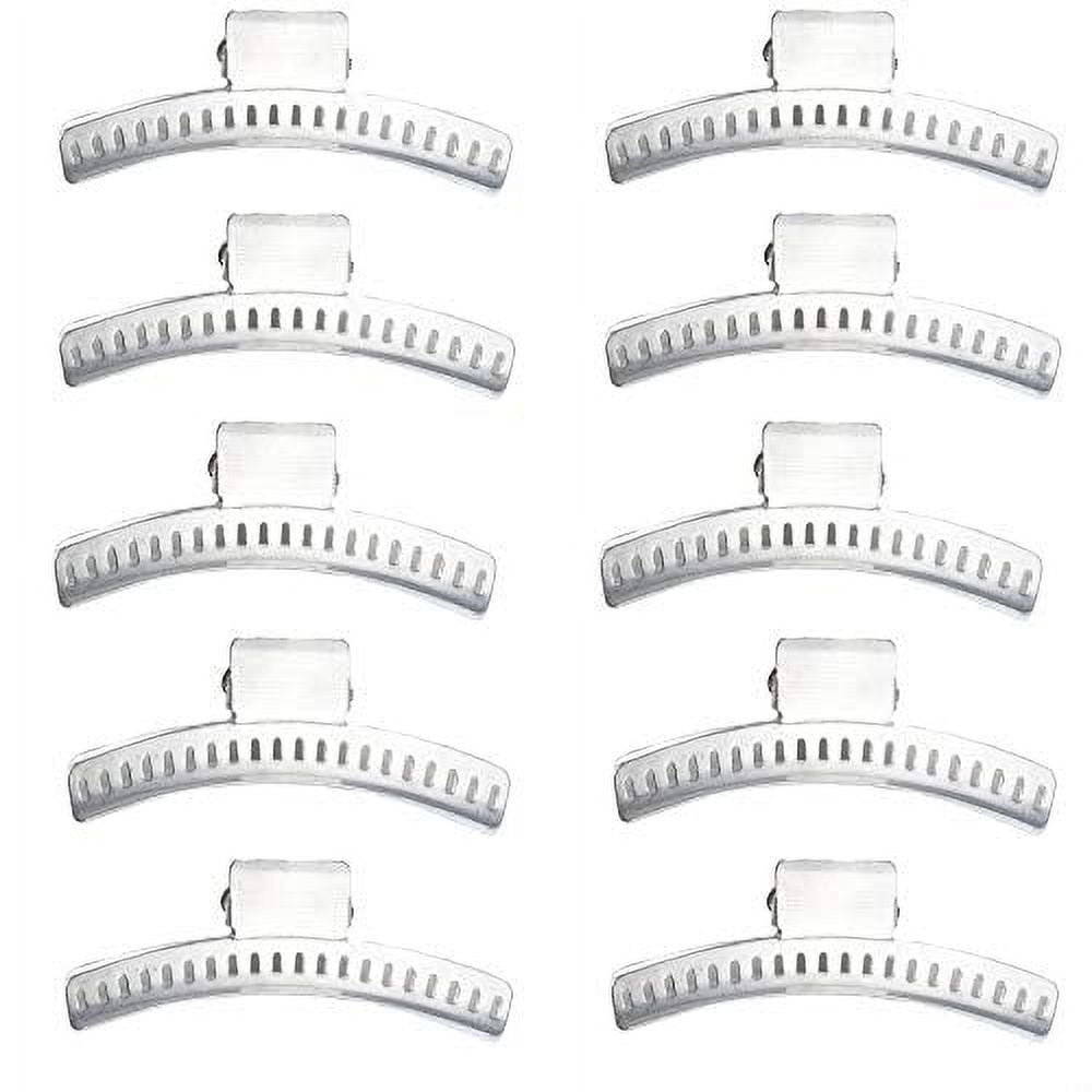 Hair Wave Clips - Set of 10 - Aluminum 3.5" Butterfly Wave Setting ...