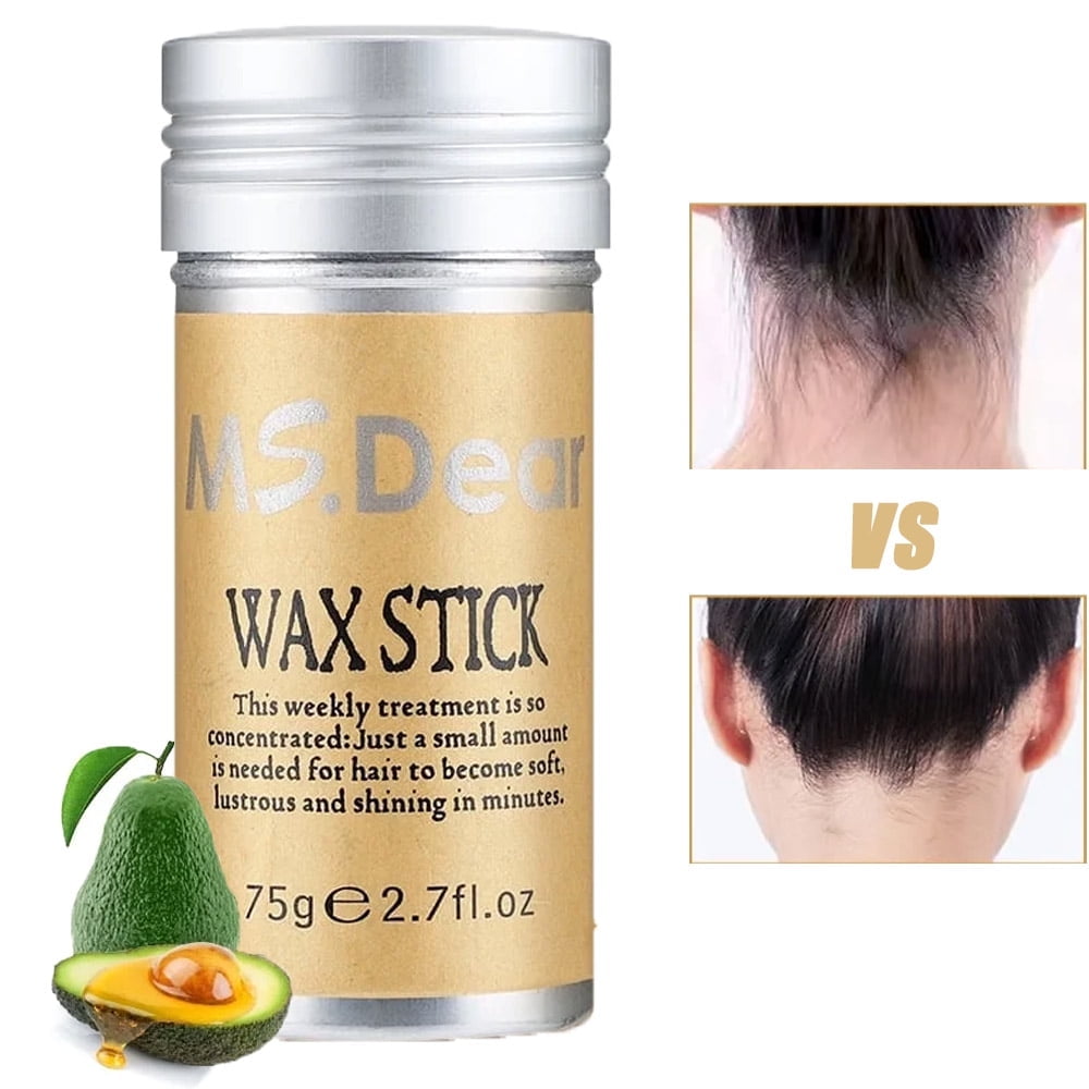 Hair Wax Stick, Slick Hair Finishing Stick for Broken Hair Edge Control ...