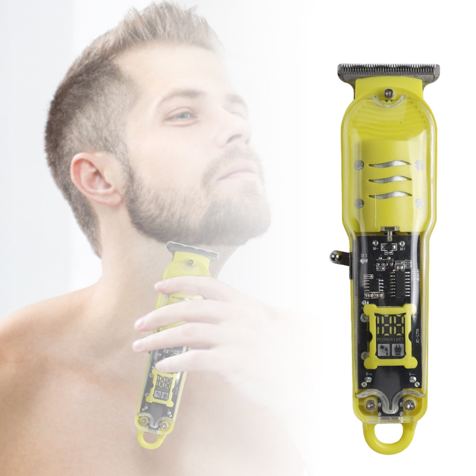Hair for Men and Women Long Lasting Cordless Rechargeable Trimmer with ...
