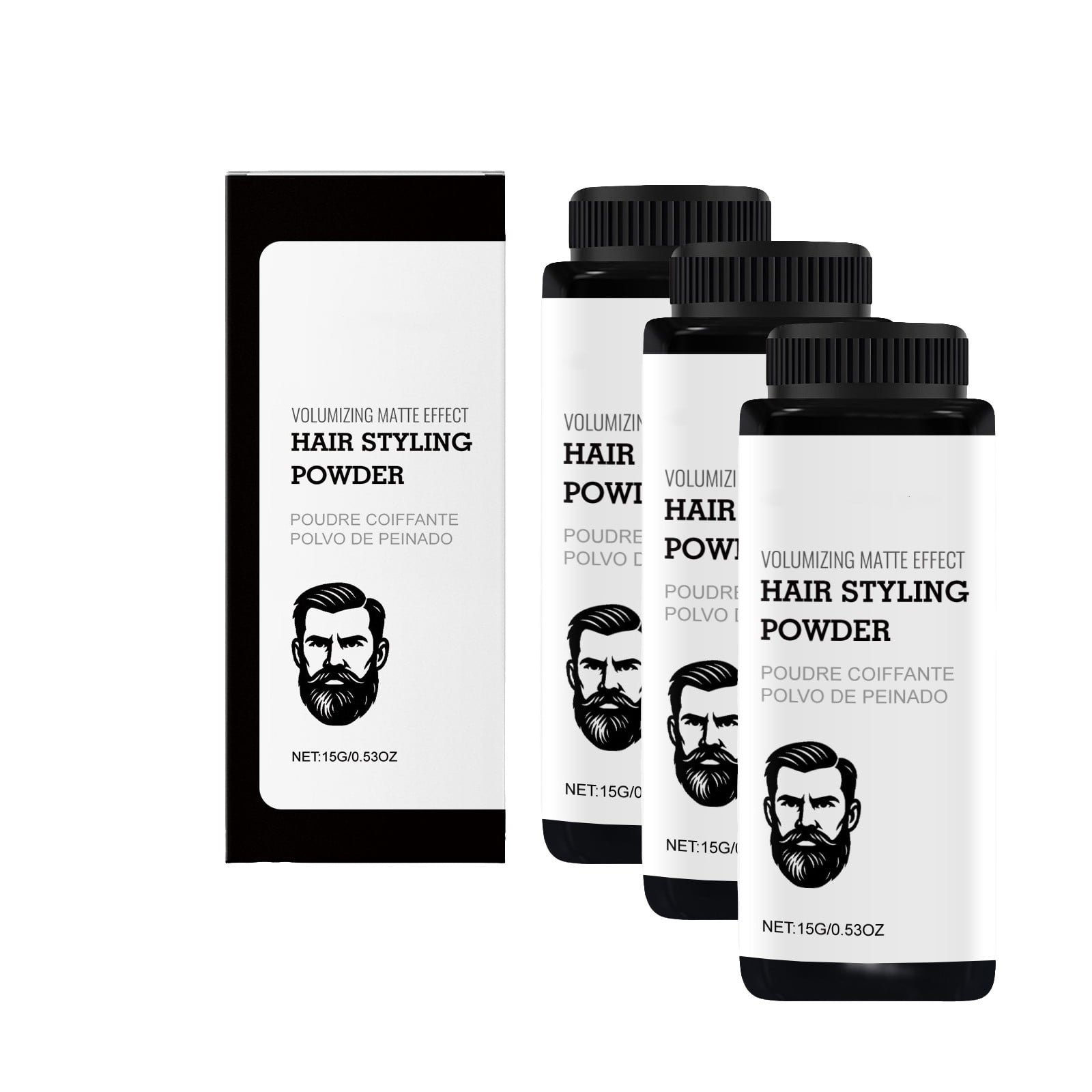 Hair powder, Slick Gorilla Hair Styling Texturising Powder , 3pcs ...