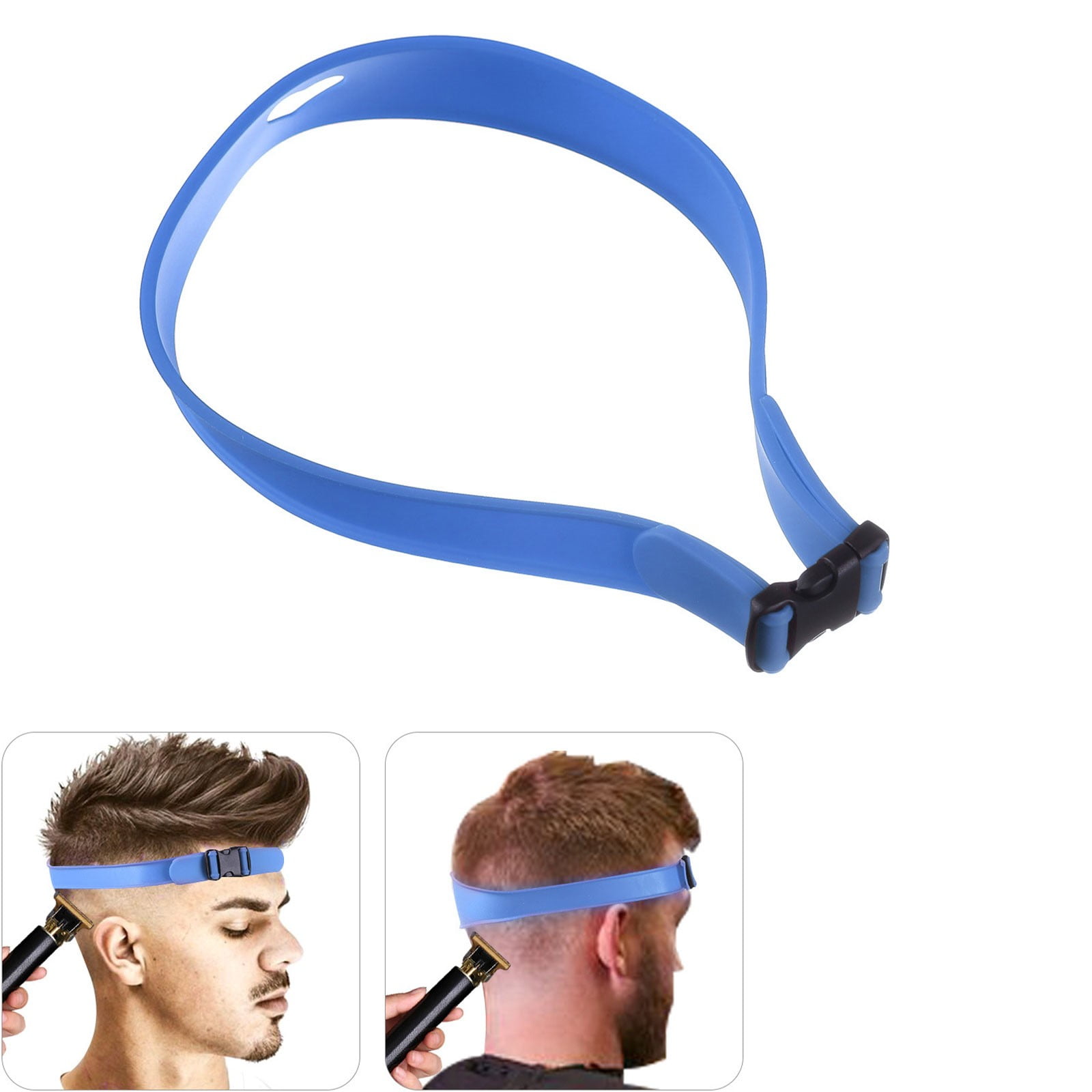 HairCare, Upgraded Adjustable Size Silicone Hair Clipper With Neck Hair Trimming And Styling ...