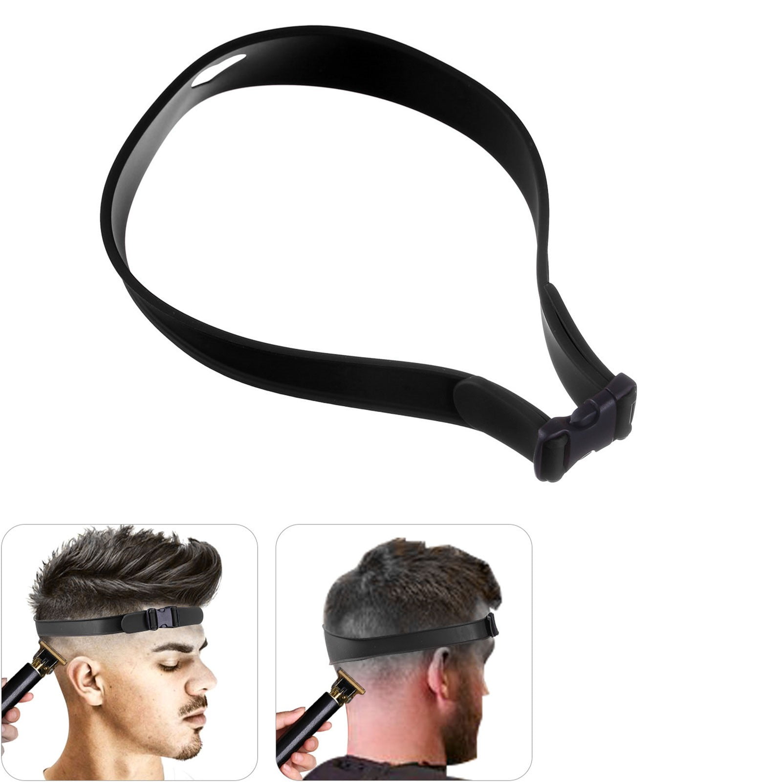 HairCare, Upgraded Adjustable Size Silicone Hair Clipper With Neck Hair Trimming And Styling ...