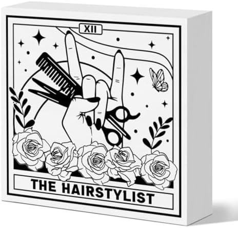 Hairapist Wooden Sign - Thank You Appreciation Gift for Hairstylists ...