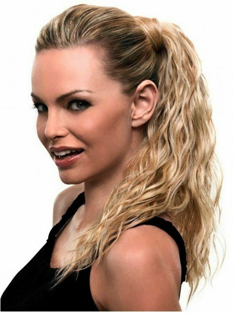 Hairdo 18" Simply Wavy Beach Curl Pony Tru2Life Ponytail R6/30H ...
