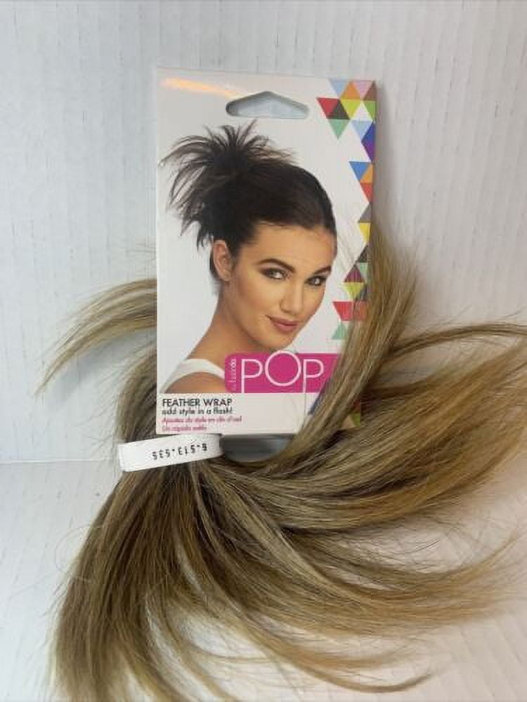 Hairdo By Pop Feathered Wrap Scrunchie Add Style In A Flash Buttered ...