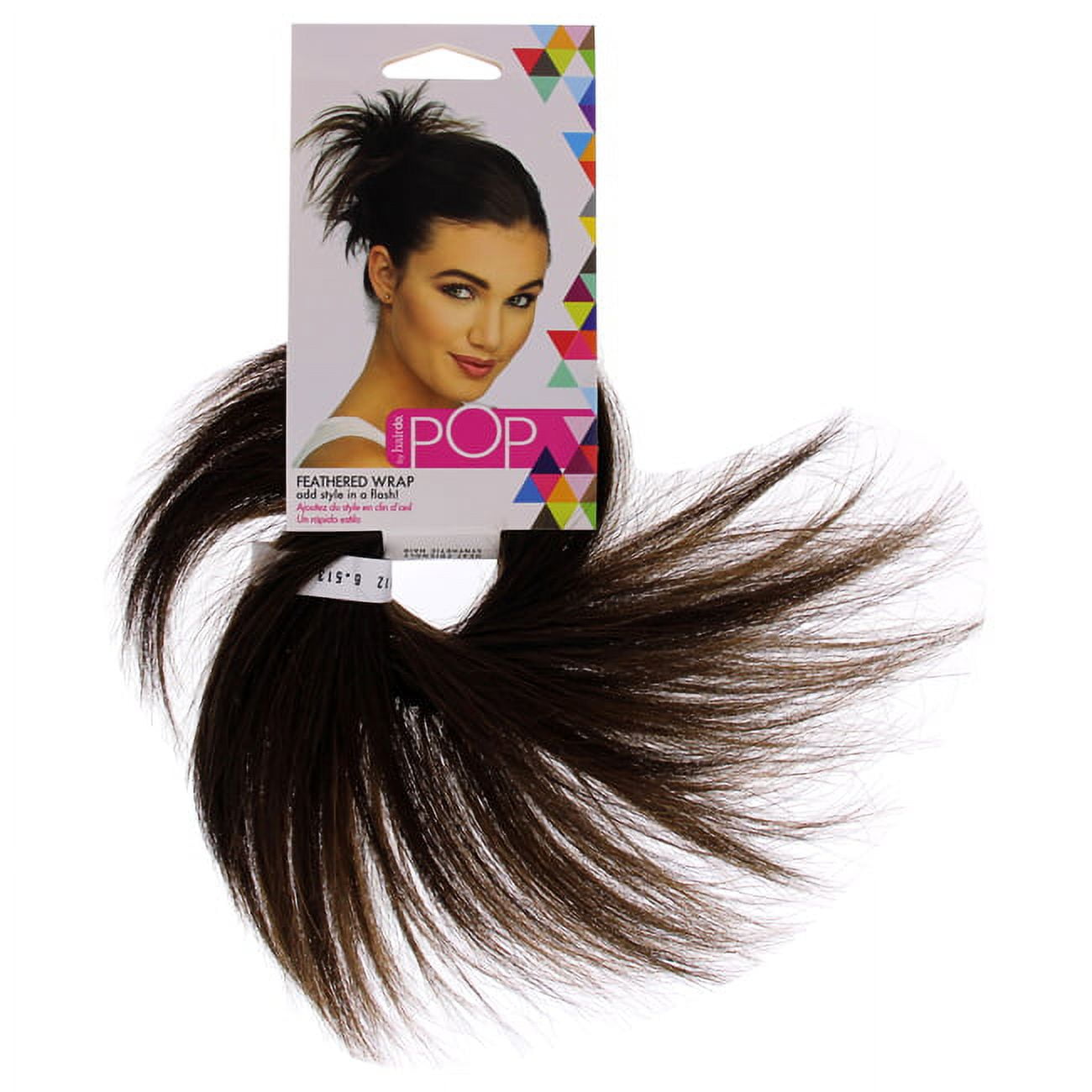 Pop Feather Wrap - R6 30H Chocolate Copper by Hairdo for Women - 1 Pc ...