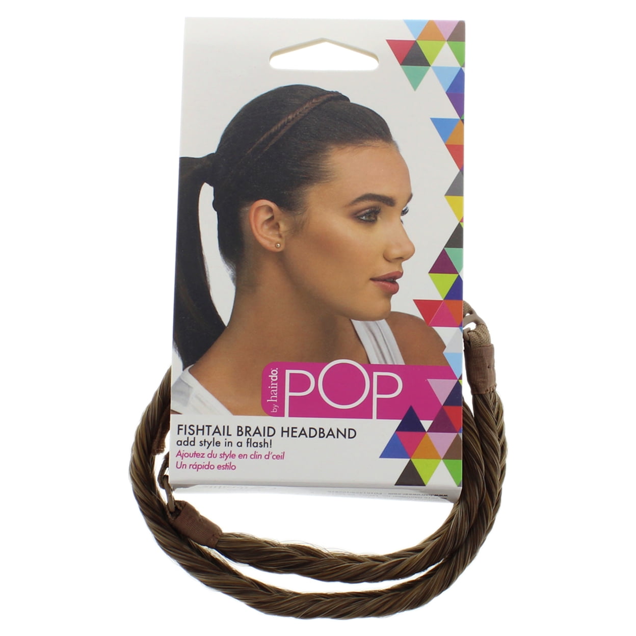 Pop Fishtail Braid Headband - R1416T Buttered Toast by Hairdo for Women ...