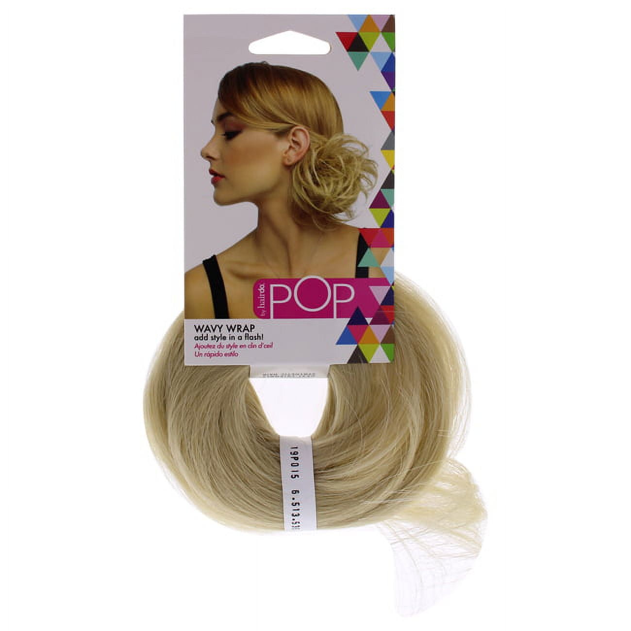 Hairdo Pop Wavy Wrap - R22 Swedish Blond Hair Wrap 1 Pc - Walmart.com