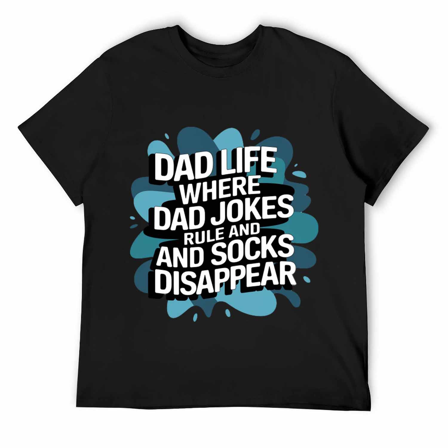 Hairdresser Dad Life Where Dad Jokes Rule and Socks Disappeartshirt design dog Hairstylist Hair ...